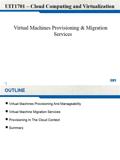 4 Virtual Machine Provisioning And Migration Services Pdf Cloud Computing Virtual Machine