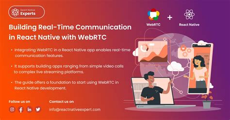 Reactnative Webrtc Realtimecommunication Mobileappdevelopment Reactnativedevelopment