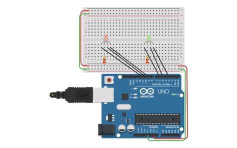 Circuit Design Exercício Dois Tinkercad