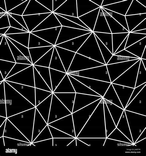 Wireframe Abstract Surface Seamless Pattern Stock Vector Image And Art