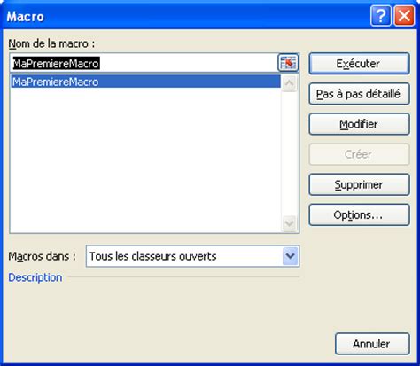 Initiation Au VBA Pour Office