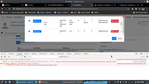 Delete Button Not Working On Prescription Issue Openemr