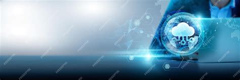 Premium Photo Cloud Computing Network Provides Scalable Infrastructure And Ondemand Services