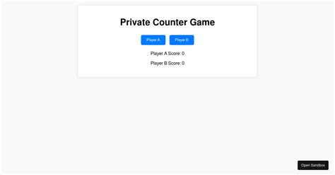 Counter Codesandbox Counter Codesandbox