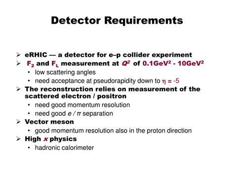 Ppt Erhic Detector Performance Powerpoint Presentation Free Download