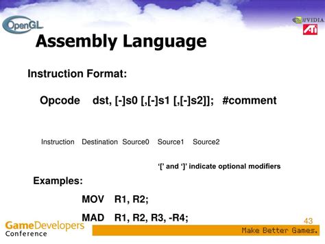 PPT OpenGL ARB Vertex Program PowerPoint Presentation Free Download ID