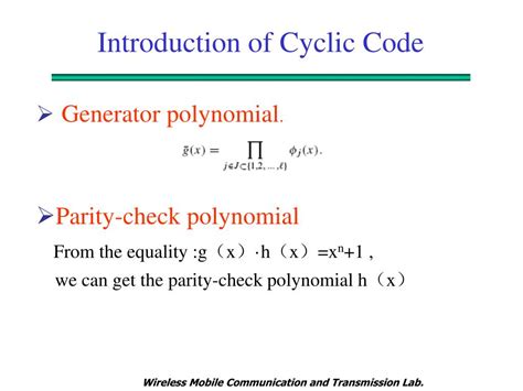 ppt the theory and technology of error control coding powerpoint