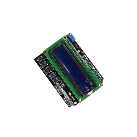 16x2 Blue Backlight Lcd Keypad Shield For Arduino