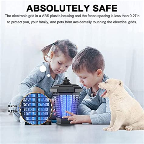 Jchope Bug Zapper Outdoor Highly Efficient Bug Zapper Indoor For Mosquitoes Fruit Flies Moths