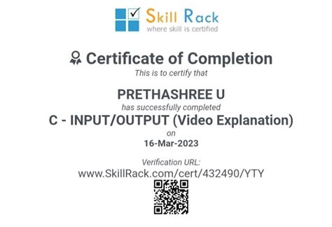 skillrack cprogramming pretha shree