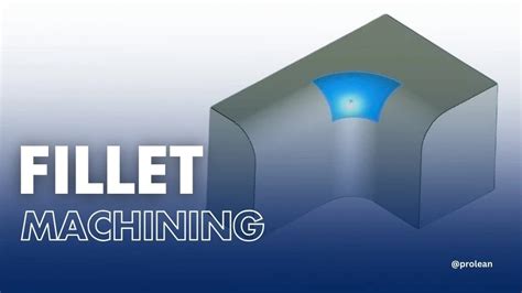 Fillet Machining Key Functions And Design Consideration