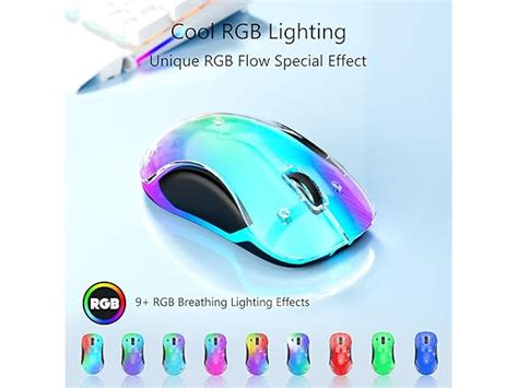 Memzuoix 2 4g Led Wireless Mouse