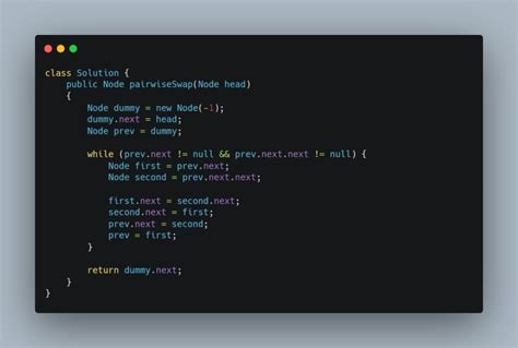 day 30 of 100 days of code challenge swap nodes in linked list swathi vemula posted on the