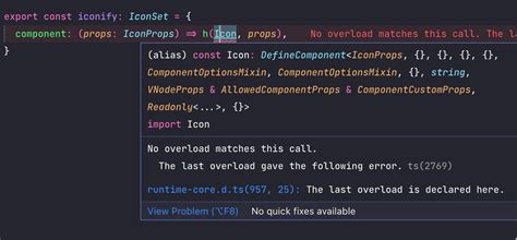 Iconify Vue V4 0 1 Gives Type Error Issue 190 Iconify Iconify