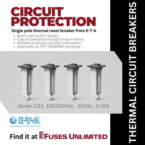 Fuses Unlimited On Linkedin Circuitprotection Circuitbreaker