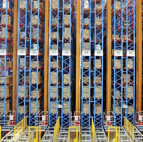 Ebiltech Warehouse Asrs Automatic Storage Racking System With Heavy Duty Stacker Crane Asrs