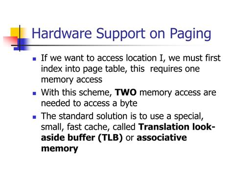 PPT 8 4 Paging PowerPoint Presentation Free Download ID 340197