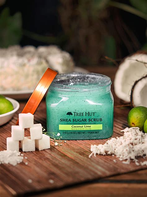 Buy Tree Hut Coconut Lime Shea Sugar Scrub Body Scrub And Exfoliator For Unisex Myntra