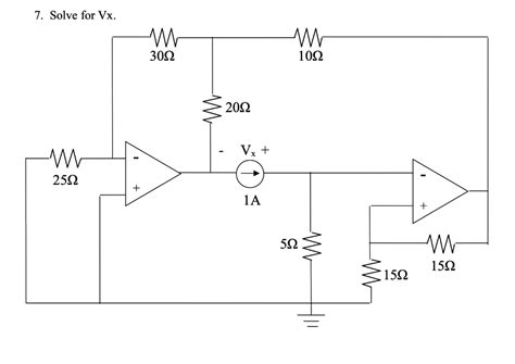 Solved Solve For Vx Chegg Com