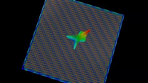 Juliano Mologni On Linkedin Simulation Of 1600 Antennas In An Array With Radome Usually We
