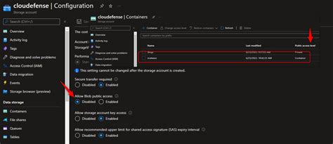 Azure Blob Container For Defenders
