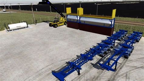Container Reach Stacker V1 0 0 0 Fs25 Fs22 Mod