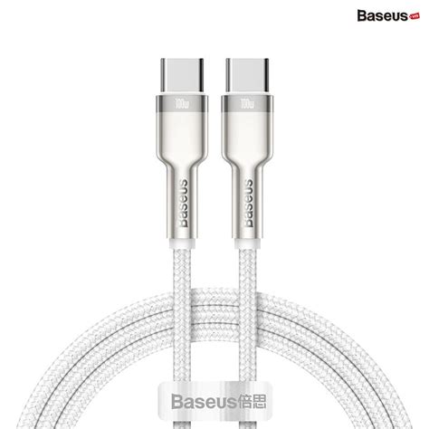 Baseus Cafule Series Metal Data Cable Type C To Type C 100w