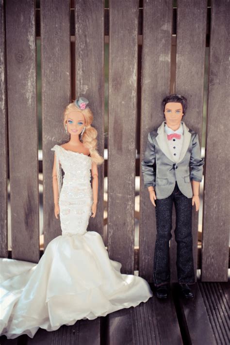Real Wedding Album Barbie And Ken No Really Its Phenomenal Glamour