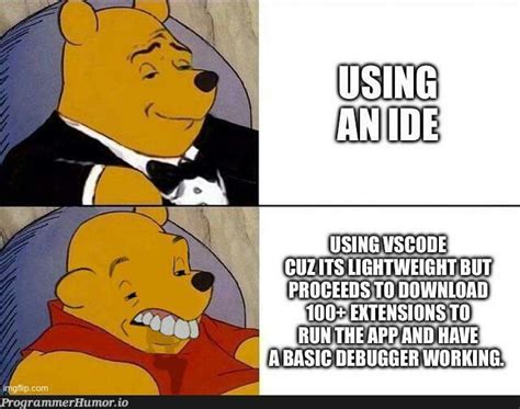 Vscode Users Be Like ·