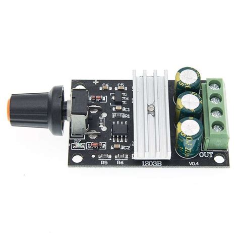 1pcs Dc 6v 12v 24v 28vdc 3a 80w Pwm Motor Speed Controller Regulator