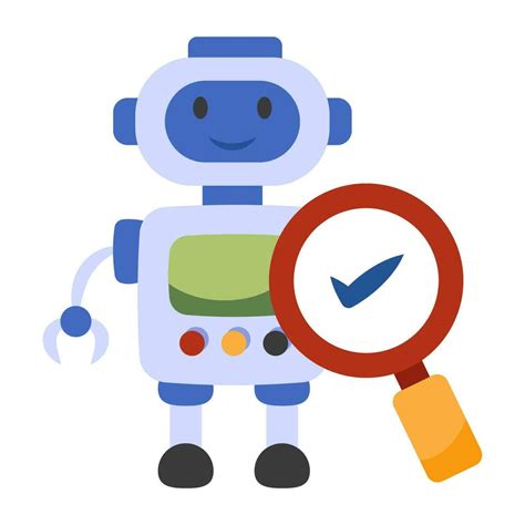 Premium Design Icon Of Robot Analysis 34464199 Vector Art At Vecteezy