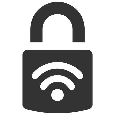 Lock Secure Security Protect Signal Network Wifi Icon Download On Iconfinder