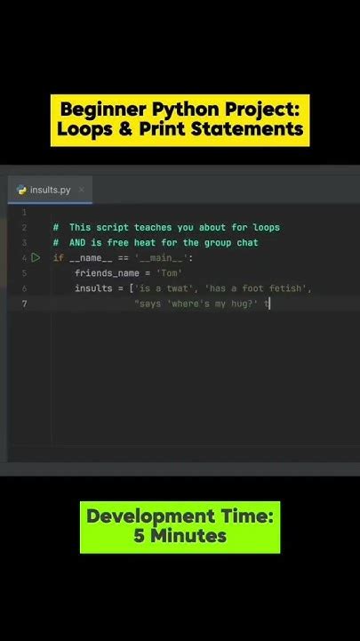 5 Minute Beginner Python Project Youtube