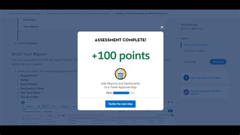 Create A Travel Requests By Month Report In Travel Approval App Youtube