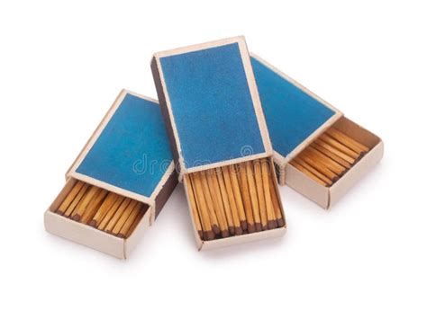 Group Of Matchboxes Isolated Stock Image Image Of Household Wood 377921469