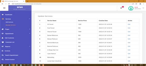 Quality Beauty Parlour Management System Project In Php With Source Code And Report [ Download