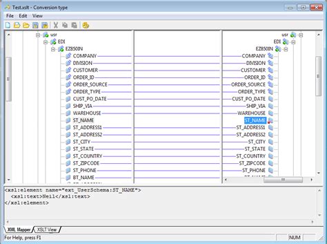 Epicor Development Service Connect Workflow Designer Xml Mapper Shortcut