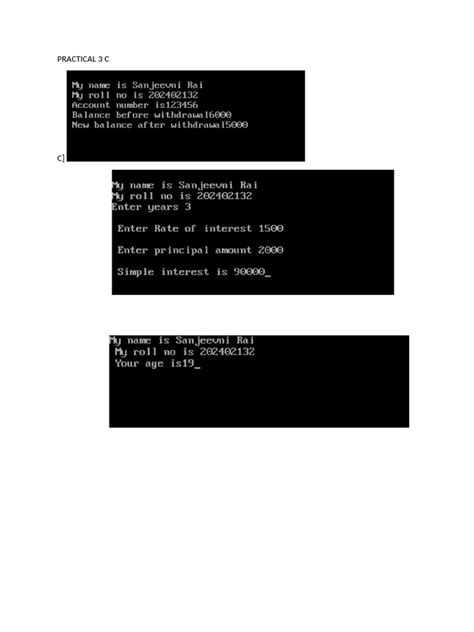 Practical 3 132 Pdf