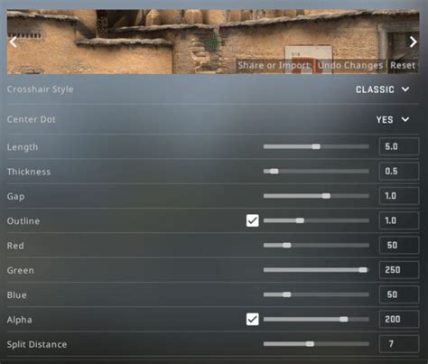 Guide To Best CS Crosshair Settings CS LAB