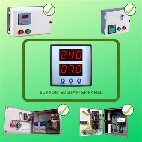 happi motor protection device with dry run overload overvoltage