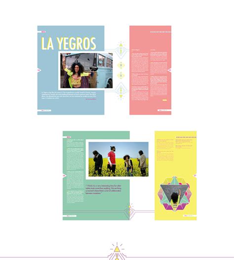 Magazine Layout Making The Grid On Behance