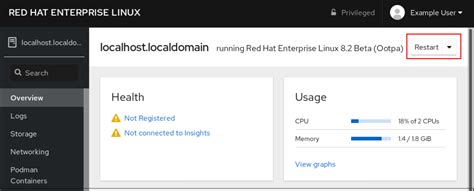 Chapter 1 Getting Started Using The Rhel Web Console Red Hat