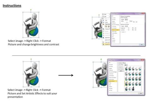 1013 3d illustration of global communication ppt graphics icons