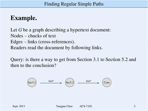 ppt finding regular simple paths in graph databases powerpoint presentation id 3916249