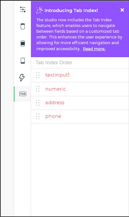 Introducing Tab Index Dronahq