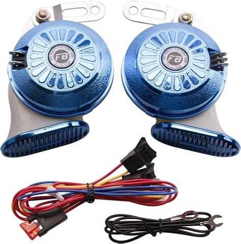 Farbin Car Horns Super Loud Variable Sound Horn 3 Sound