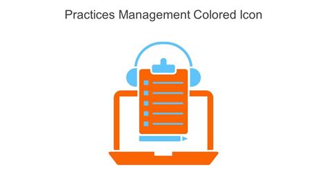 Practices Management Colored Icon In Powerpoint Pptx Png And Editable Eps Format Ppt Example