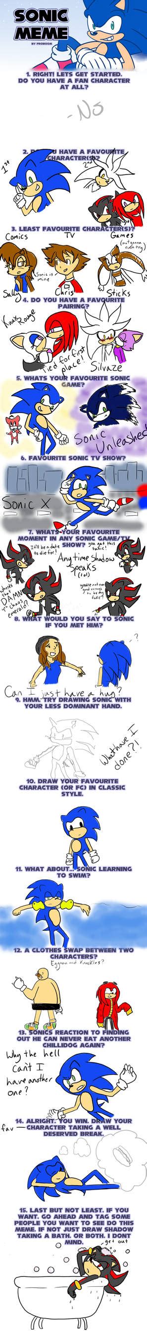 Sonic Deviantart Meme By Wonderrebel On Deviantart