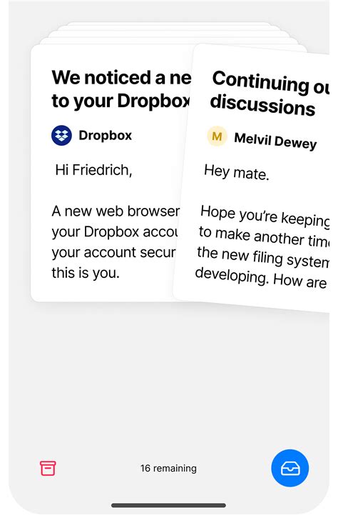 Triage · First Aid For Your Inbox · Quick Email Processing App For Iphone