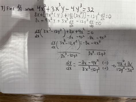 Calculus Implicit Differentitation Rhomeworkhelp